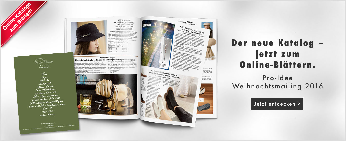 Pro-Idee Concept Store - neue Ideen aus aller Welt